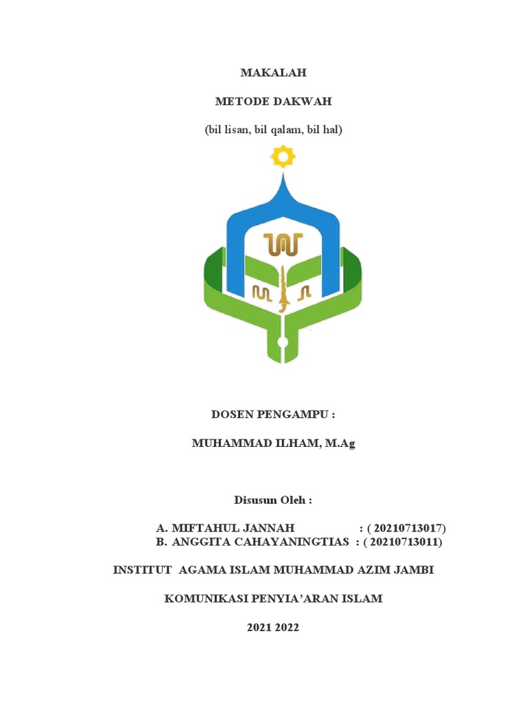 Makalah Ilmu Dakwah | PDF | Sains & Matematika | Agama & Spiritualitas