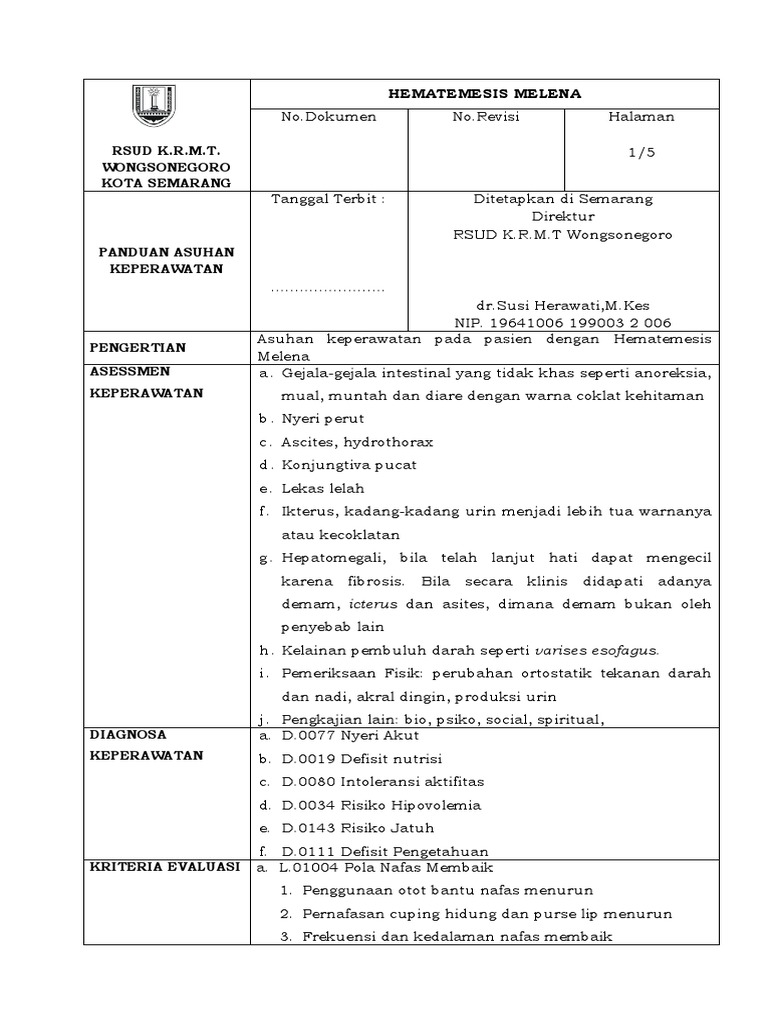 HEMATEMESIS MELENA Fix | PDF