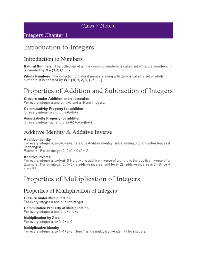 Class 7 Notes NCERT | PDF | Triangle | Area