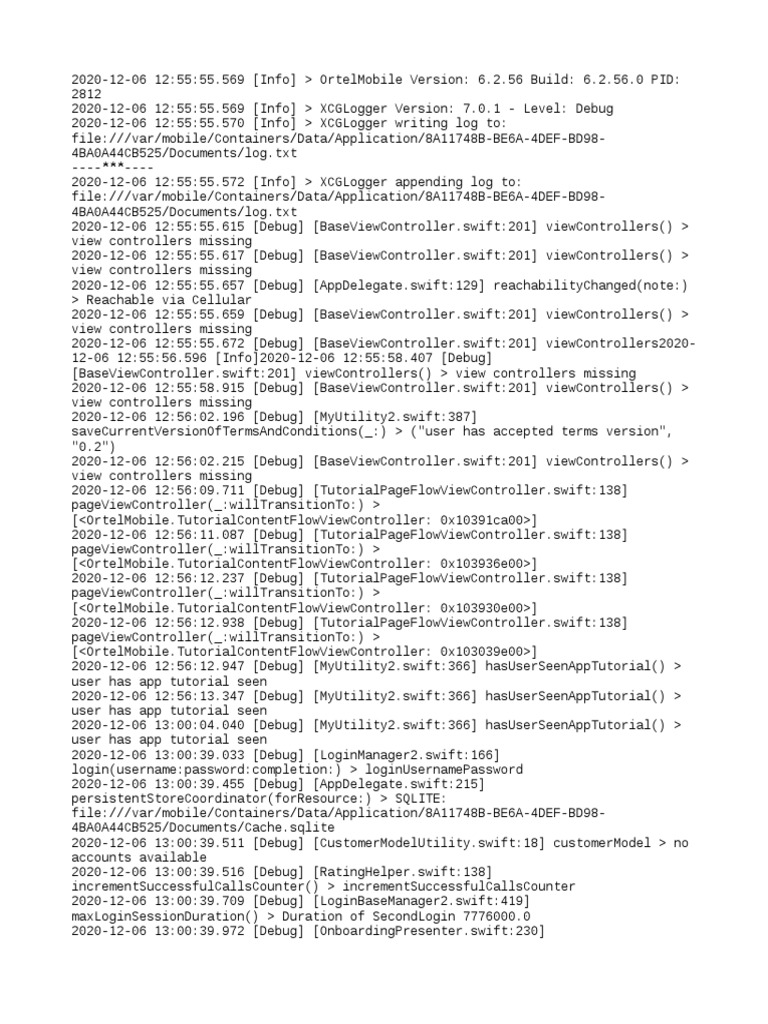 Log | PDF | User (Computing) | Cache (Computing)