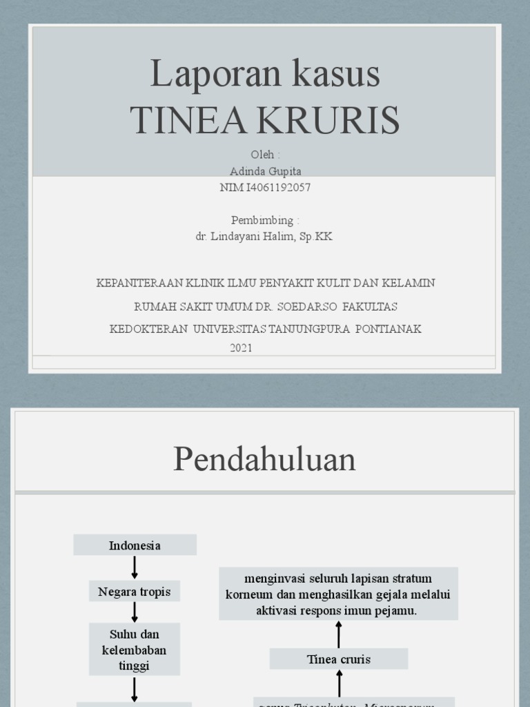 Lapkas Dinda Tinea Kruris | PDF