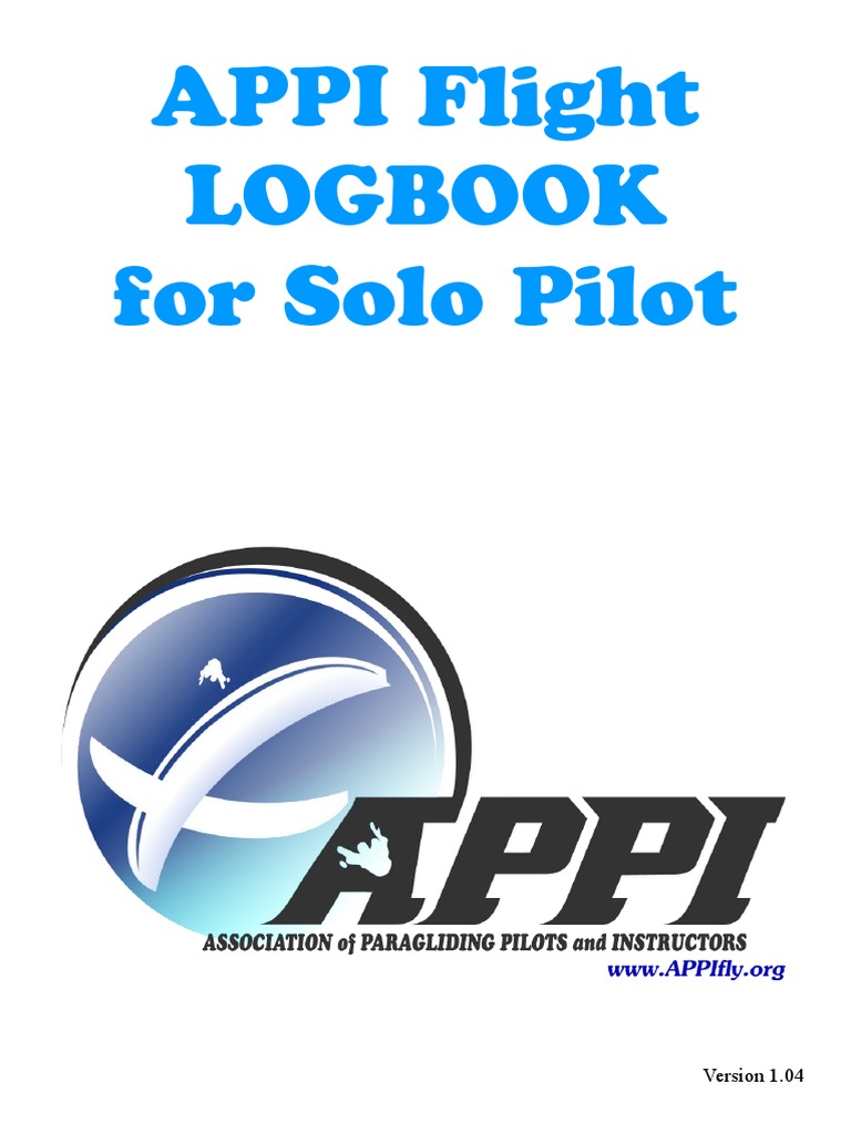 Appi Pilot Log Book 1.3 | PDF | Takeoff | Aerodynamics