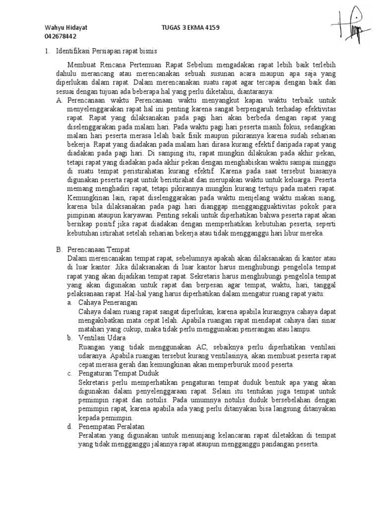 Tugas 3 Wahyu Hidayat 042678442 EKMA 4159 | PDF