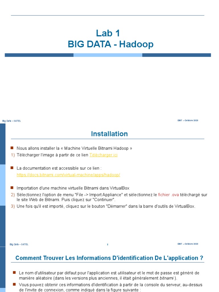 Lab1 Hadoop | PDF | Apache Hadoop | Téléchargement
