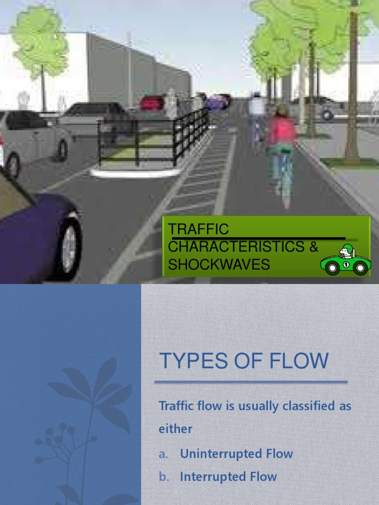 Traffic Characteristics and Shockwaves | PDF | Traffic | Speed