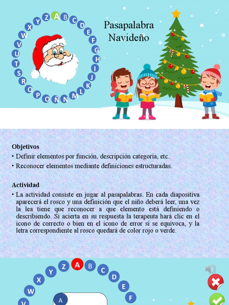 .Archivetemp3. Pasapalabra Navideño | PDF | Burro | Navidad
