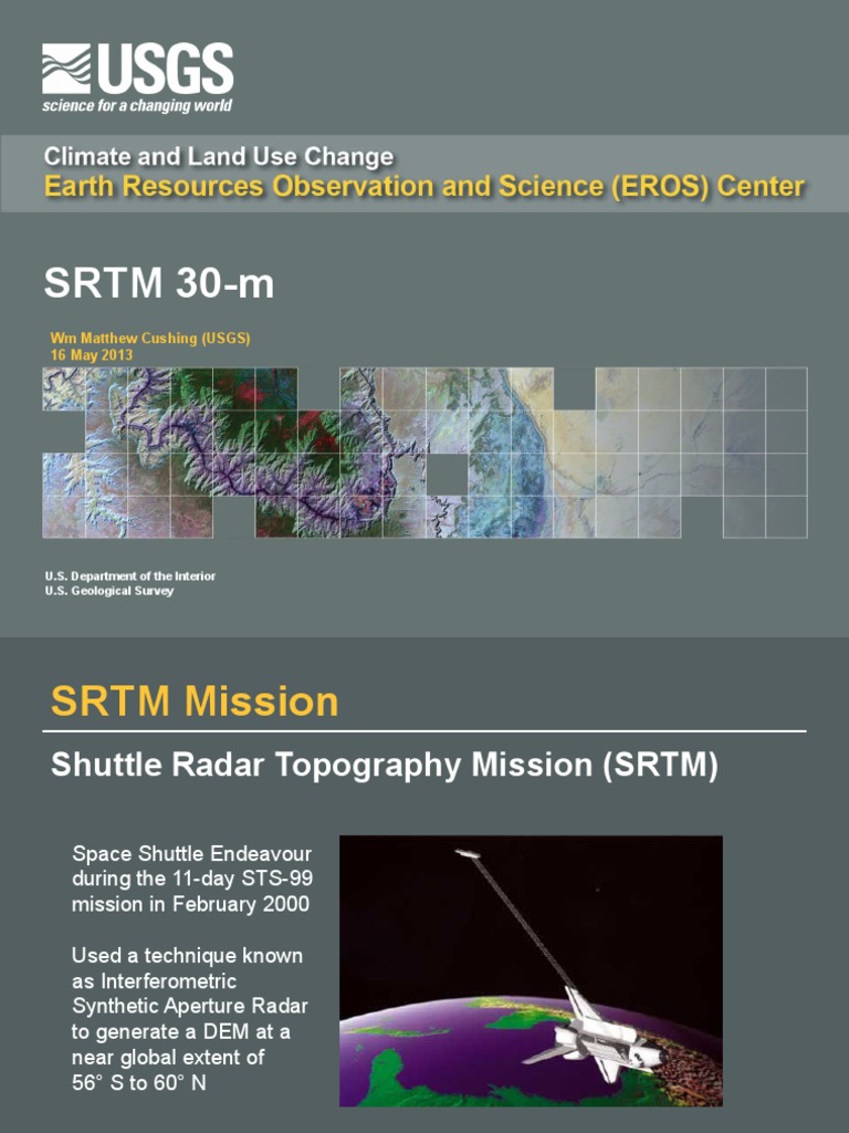 Overview of SRTM 30m Data and Usage | PDF | Geodesy | Topography