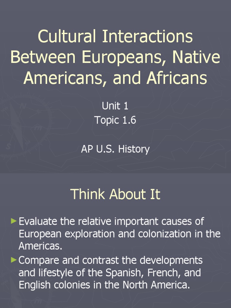JB APUSH Unit 1 Topic 1.6 | PDF | Fur Trade
