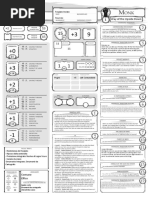 456029-Class Character Sheet Wizard V1.2 Fillable | PDF | Fantasy | Leisure
