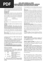 NCC Physical Fitness Standards | PDF | Cadet