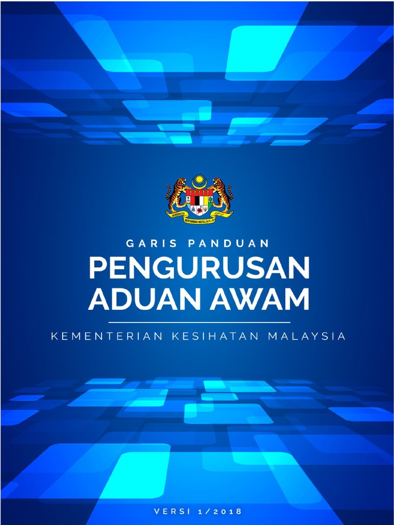 Garis Panduan Pengurusan Aduan Awam - KKM | PDF