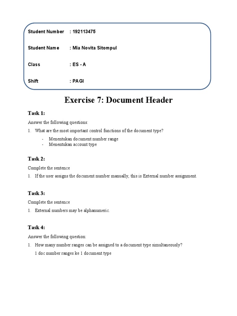 Exercise 7-9 MiaNovitaSitompul | PDF | Debits And Credits | Computing