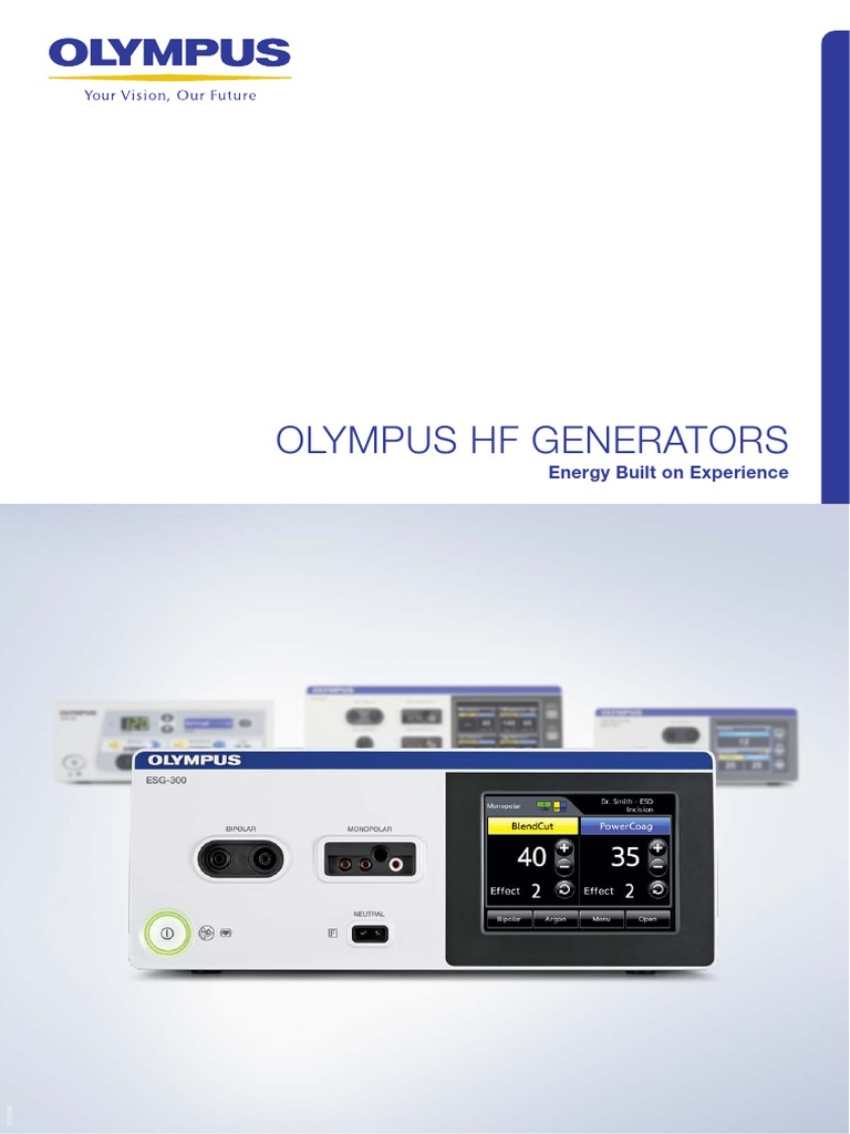 Olympus HF Generators: Comparing Features and Modes of the ESG-100, ESG ...