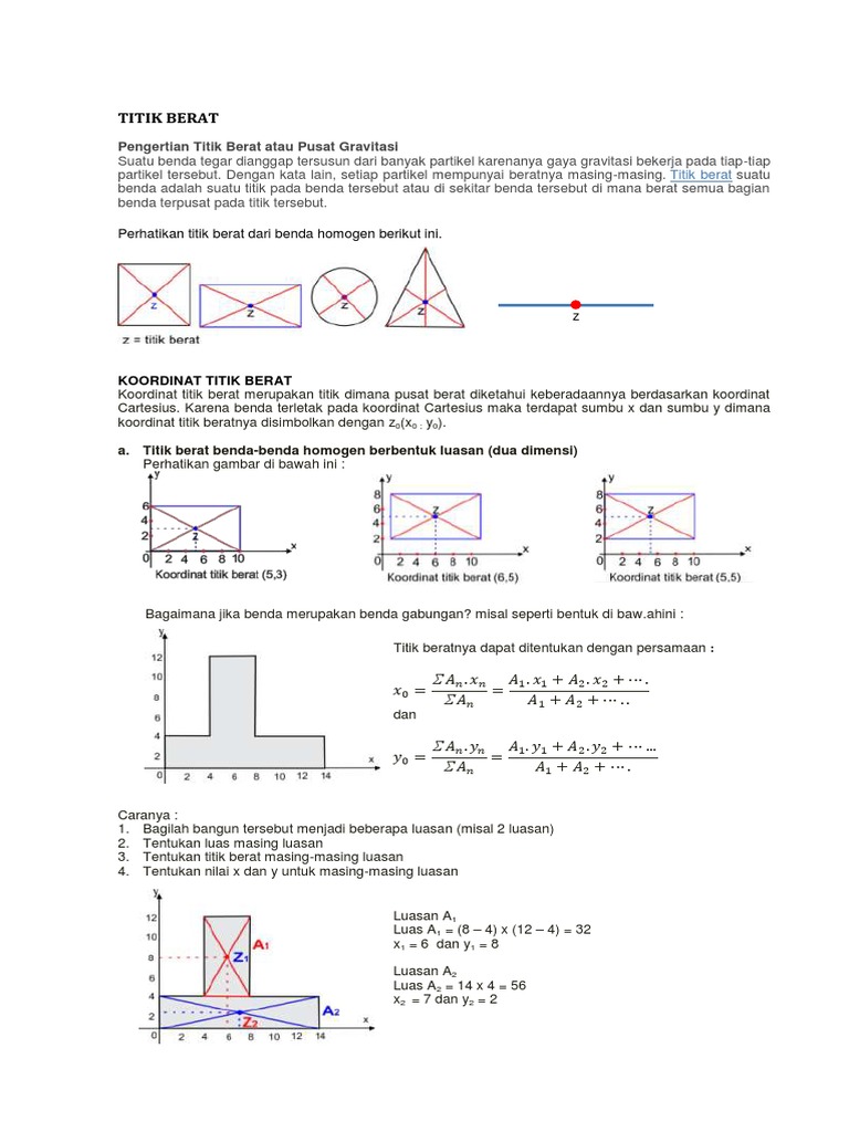 Titik Berat | PDF