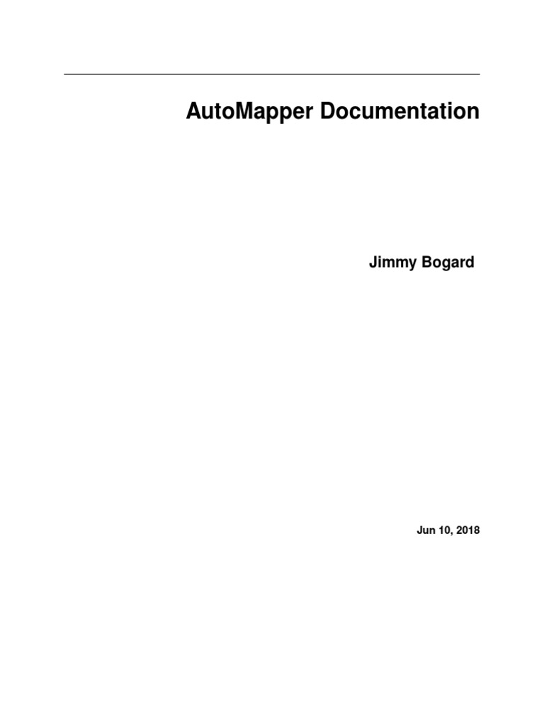 AutoMapper Guide for Developers | PDF | Anonymous Function | Computer ...