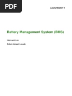Advanced Battery Management System Using MATLAB Simulink | PDF | Rechargeable Battery | Fuzzy Logic