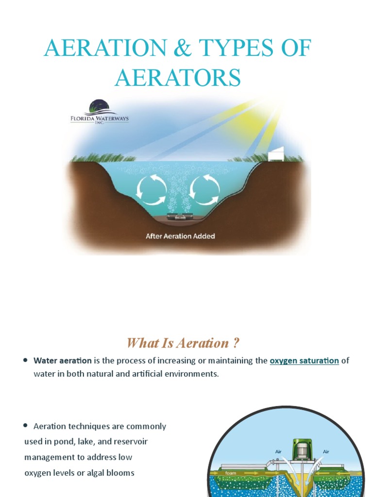 Aeration & Types of Aerators | PDF | Water | Applied And ...