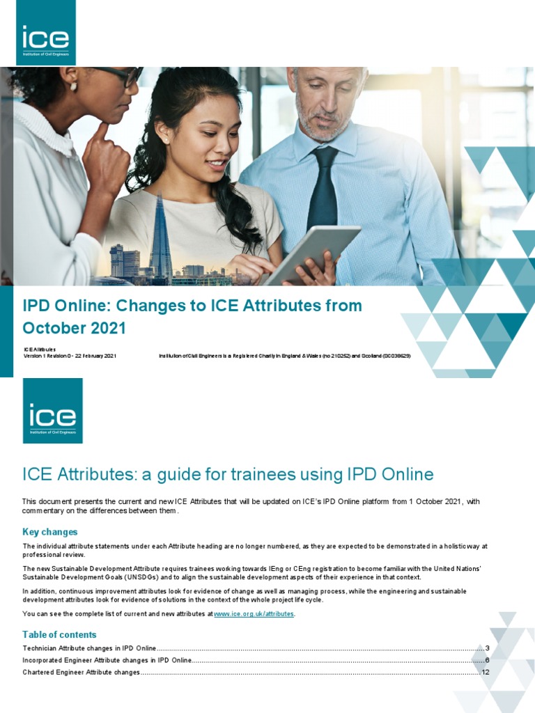 IPD Online: Changes To ICE Attributes From October 2021 | PDF ...