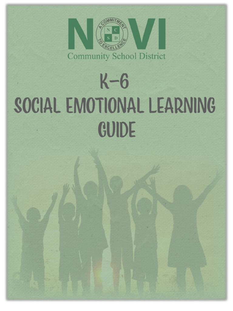 Social Emotional Learning Guide - Novi Community School District | PDF ...