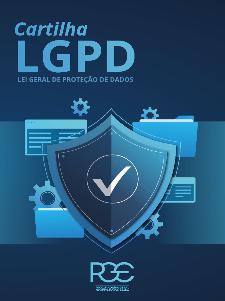 Cartilha LGPD Pge Bahia | PDF | Dados | Administração pública