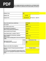 Self-Declaration for 80EEA Deduction | PDF