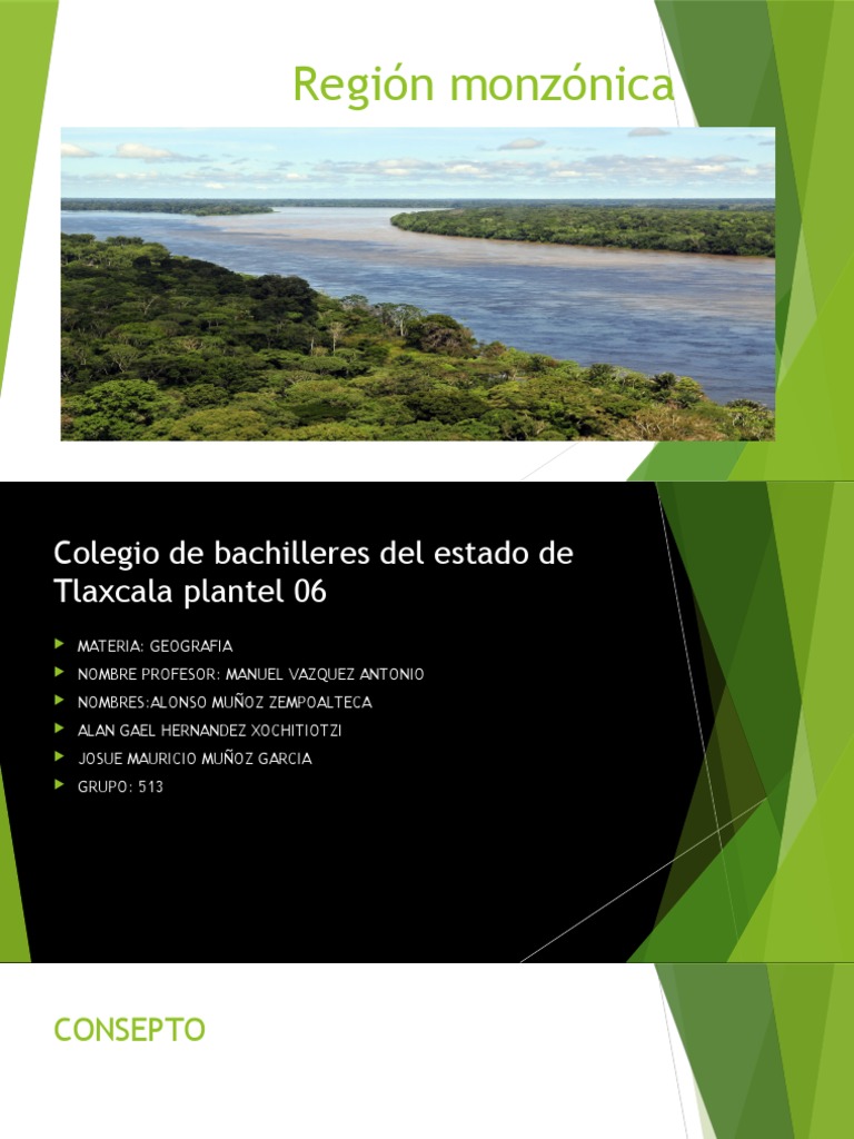 Region Monzonica | PDF | Monzón | Selva