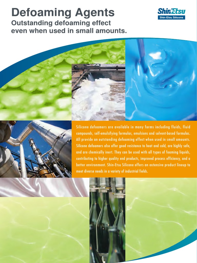 Defoaming Agents: Outstanding Defoaming Effect Even When Used in Small ...
