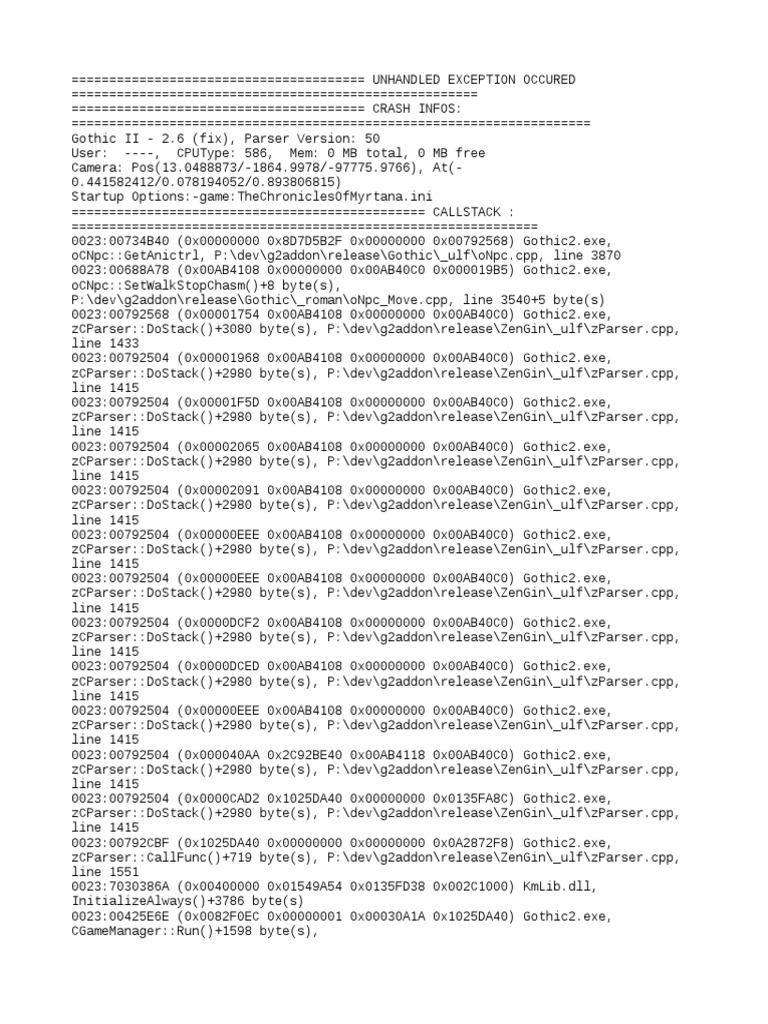 Crashinfo Archolos | PDF | Operating System Technology | Operating System Families