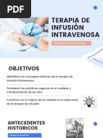 Nom 022 Terapia de Infusion Presentacion | PDF | Terapia intravenosa | Ciencias de la Salud