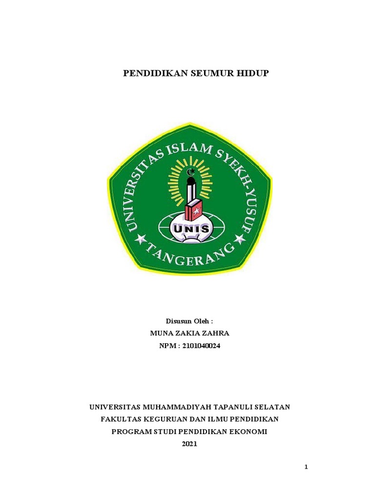 Pendidikan Seumur Hidup | PDF | Karier & Perkembangan