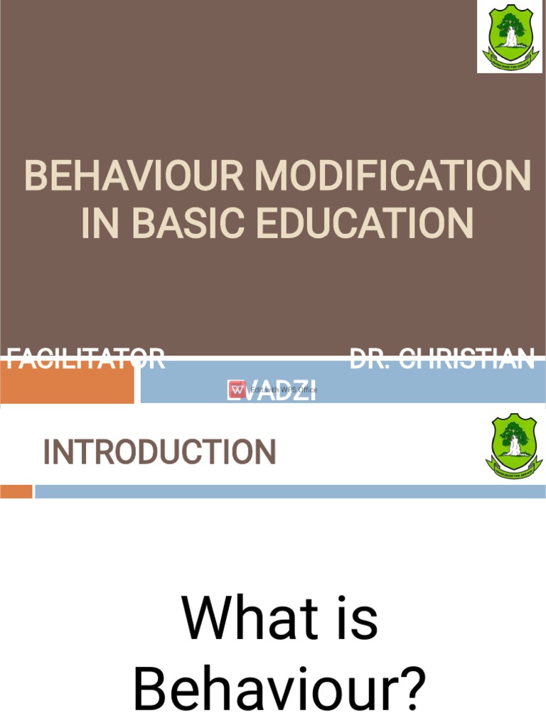 Behavior Modification in Education | PDF | Behavior | Behavior Modification