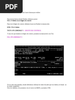 Comandos SABRE | PDF