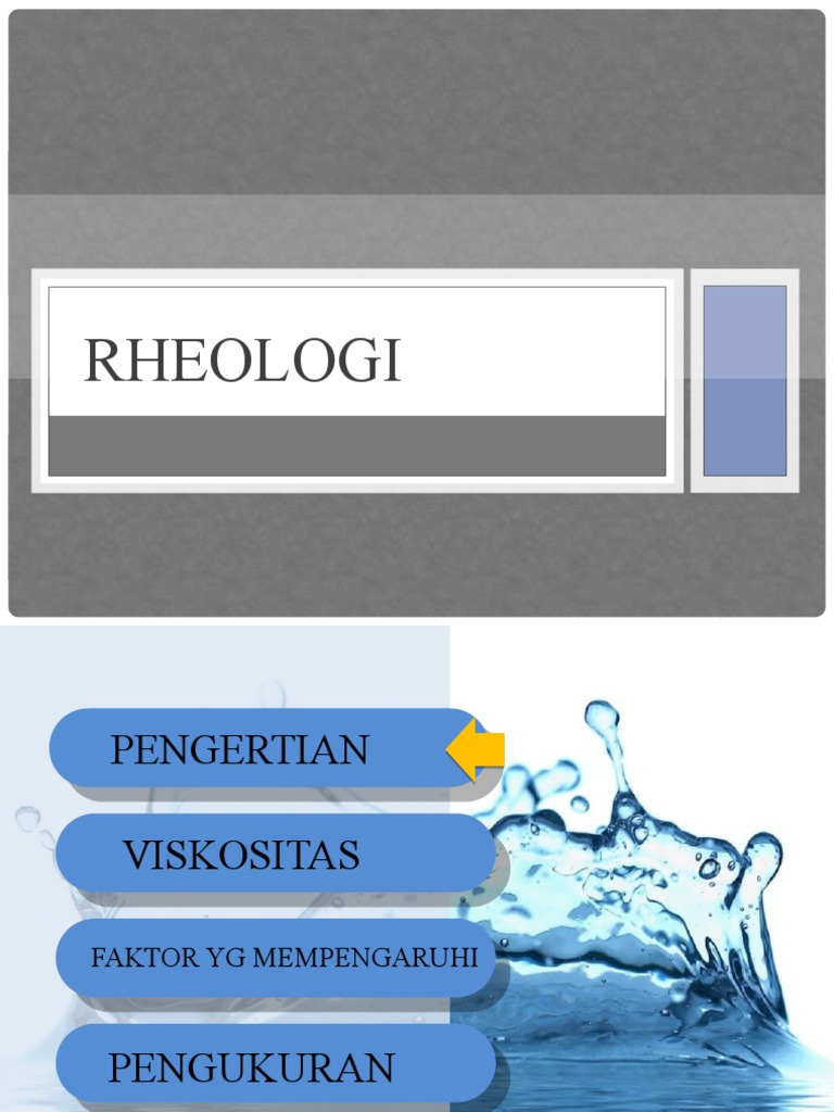11 Rheologi | PDF