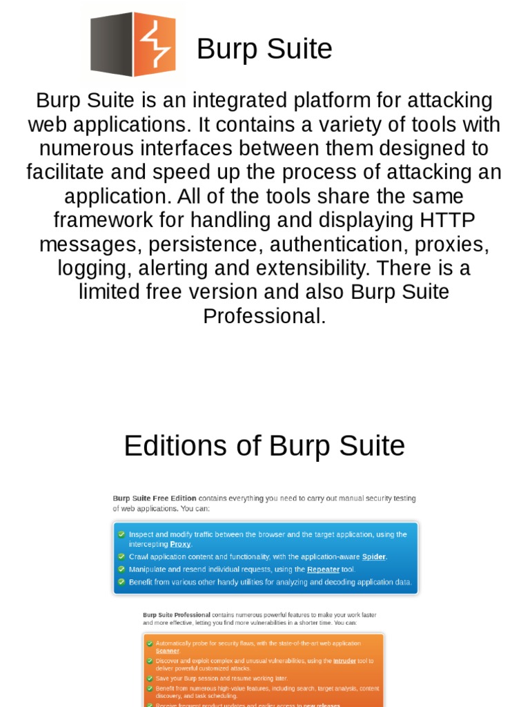 Burp Suite | PDF | Proxy Server | World Wide Web