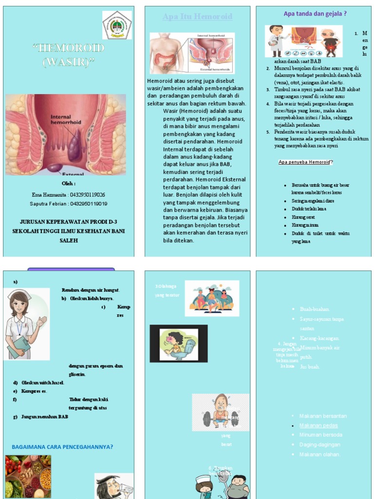 Gejala dan Pencegahan Hemoroid | PDF