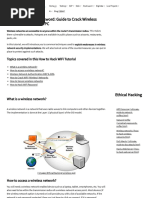 How To Hack WiFi (Wireless) Network | PDF | Wireless Lan | Password