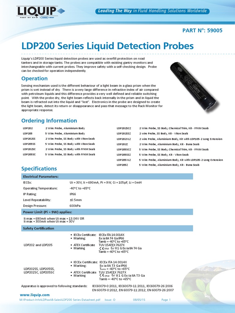LDP200 Series Datasheet | PDF | Liquids | Viscosity