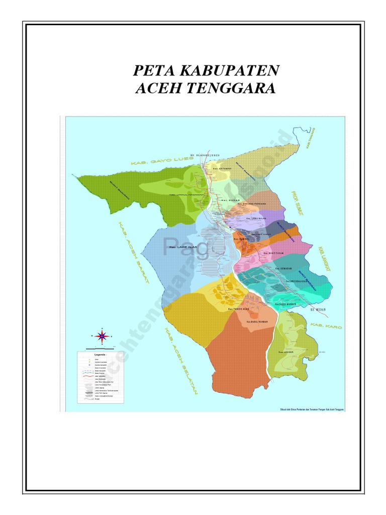 Peta dan Statistik Aceh Tenggara | PDF