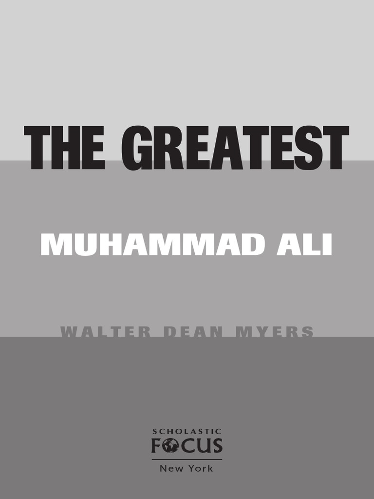 The Greatest Mohammad Ali | PDF | Muhammad Ali