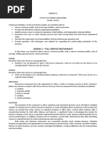 CATERING PREMISE AND EQUIPMENT Notes | PDF | License | Motel