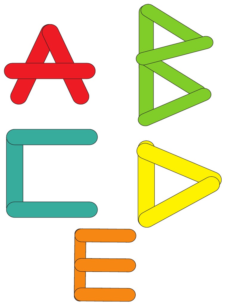 Abecedario Palitos | PDF