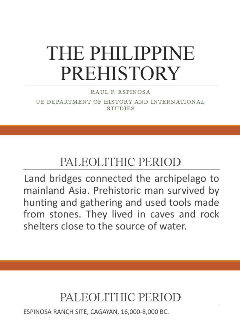 The Philippine Prehistory | PDF