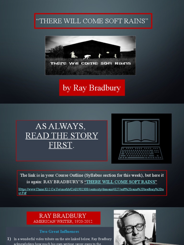 There Will Come Soft Rains by Ray Bradbury Power Point | PDF ...