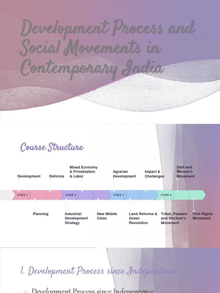 Development Process and Social Movements in Contemporary India | PDF ...