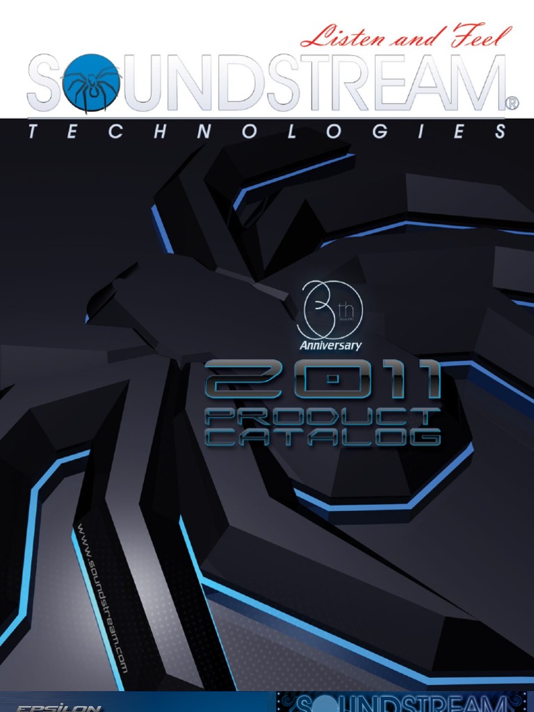 Sound Stream 2011 Catalog | PDF | Amplifier | Sound Technology