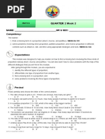 DLL - Mathematics 6 - Q1 - W4 | PDF | Subtraction | Decimal