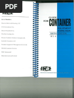 ISO Container Inspection Checklist | PDF | Unrest