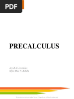 Precalculus-Grade 11-Quarter 1-Module1-Week 1 | PDF | Ellipse ...