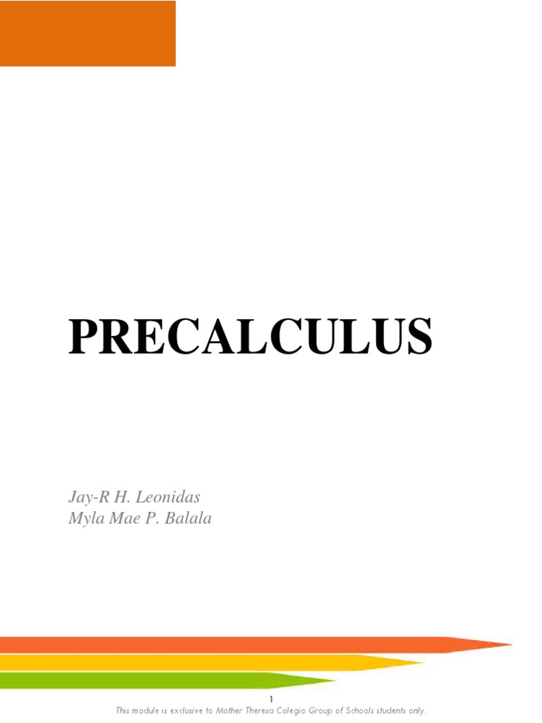 Pre Calculus | PDF | Ellipse | Circle