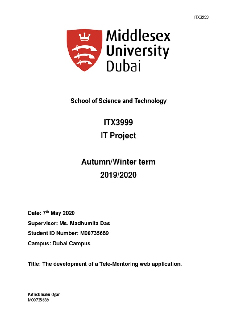 Patrick Inaku Ogar ITX Final Submission 1031371 23520466 | PDF ...